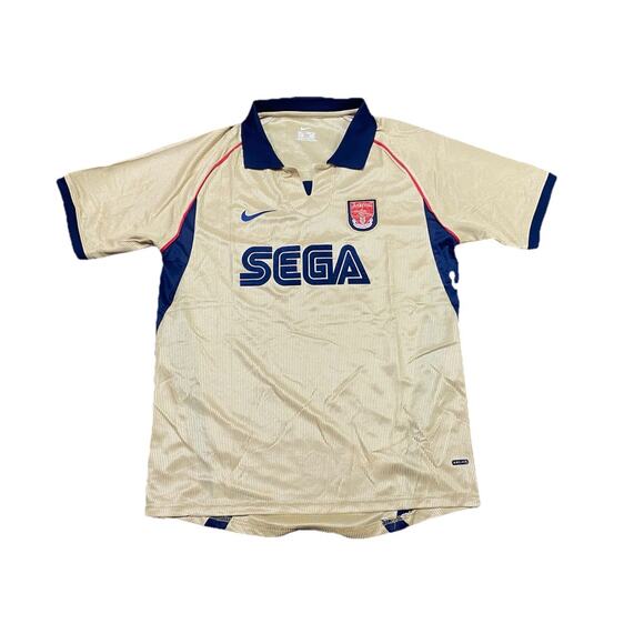 Nike | Shirts | Arsenal Mens Large Retro Sega Jersey | Poshmark
